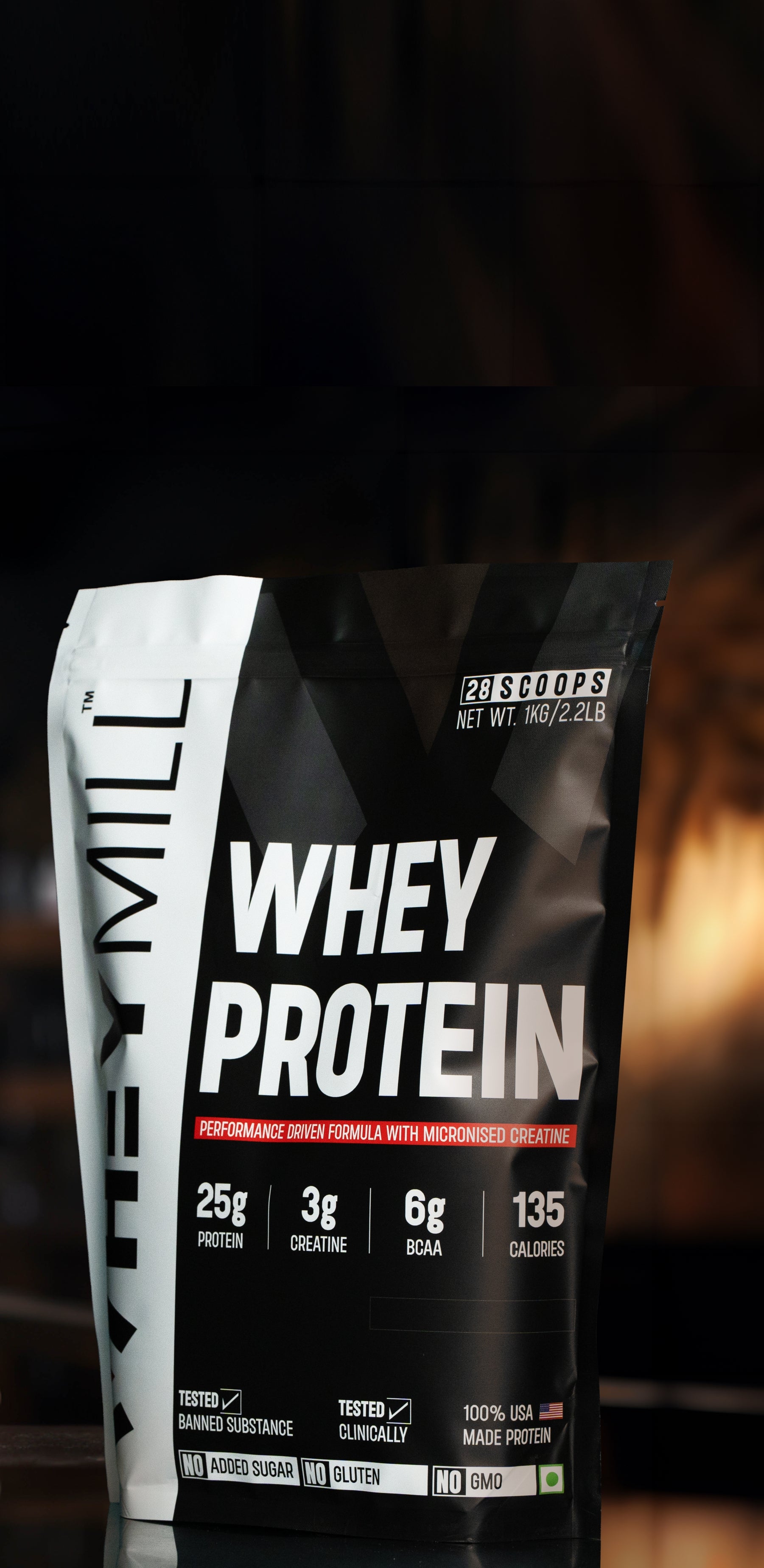Buy World's Best Whey Protein with Creatine online at Wheymill.